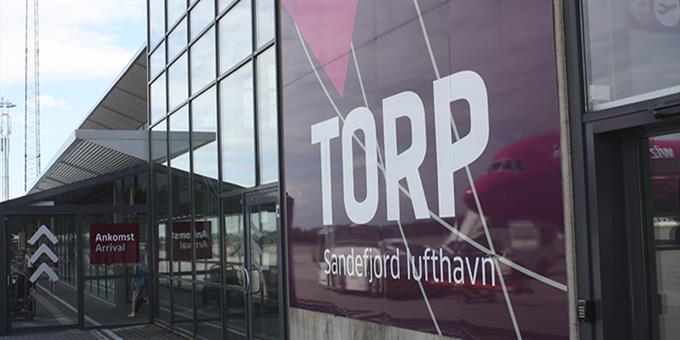 Buss fra/til Torp Sandefjord lufthavn